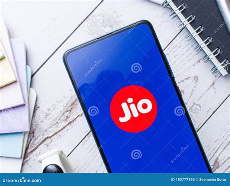 Assam India May 8 2020 My Jio App For Jio Sim Users Editorial Image Image Of Finance