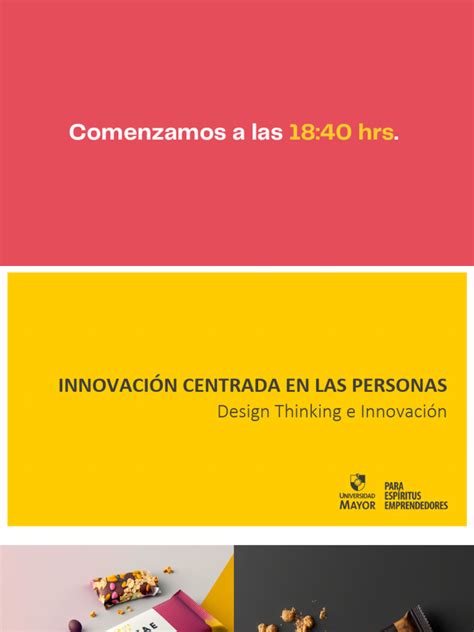 Clase 1 Design Thinking E Innovación Mdcm 2023 Pdf Las Emociones