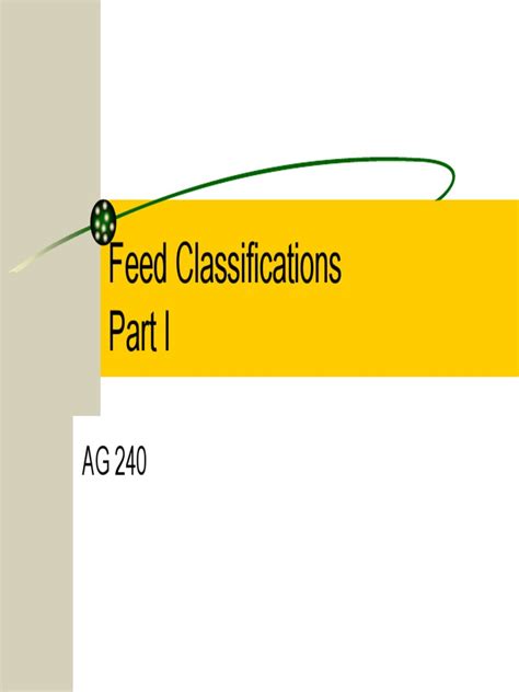 Feed Classes Pdf Legume Fodder