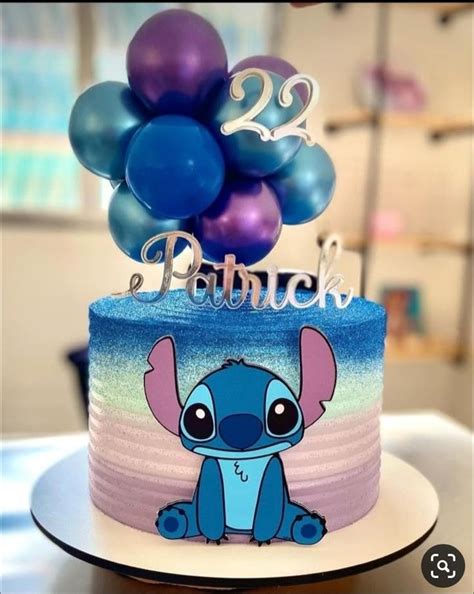 Pin By Sheri Theisen On Harpers Cute Birthday Cakes Stitch Cake