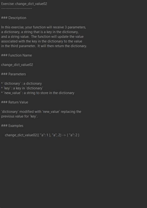 Solved Exercise Getdictvalue02 Description In This