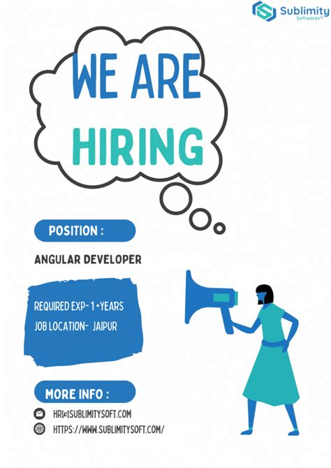 Angulardeveloper Hiring Techjobs Joinourteam Frontenddevelopment Sublimity Softwares