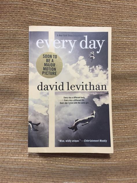 Every Day David Levithan Hobbies And Toys Books And Magazines Fiction