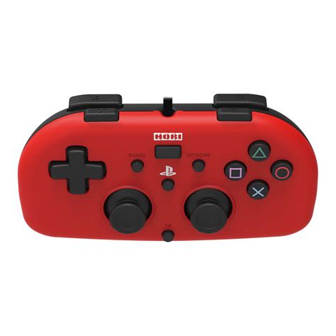 Hori，ps4用小型ゲームパッド「ワイヤードコントローラーライト」のカラバリ3色「黒」「青」「赤」を12月7日に発売