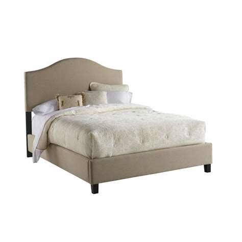 Pulaski Furniture All In 1 Beige Queen Upholstered Bed Ds 1885 Br K1