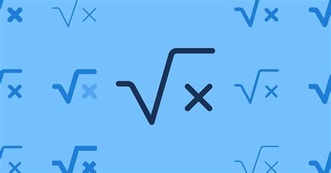 Square Root Variable Light Icon Font Awesome