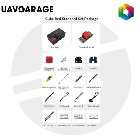 Cube Red Pro Standard Set Compatible With Ardupilot Uav Garage