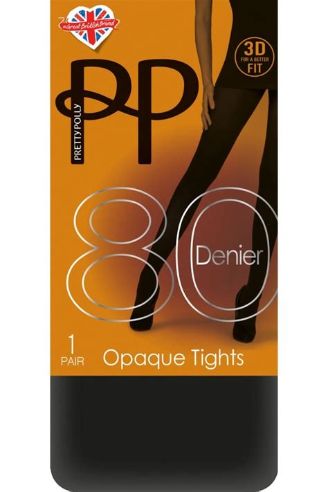 Pretty Polly 80 Denier 3d Opaque Tights