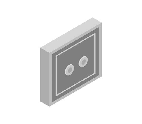 Premium Vector Isometric Socket