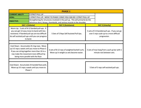 Pull Up Progression Program By Bullstrong Crossfit Issuu