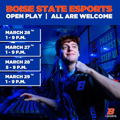 Boise State Esports Official Boisestateesports • Instagram Photos