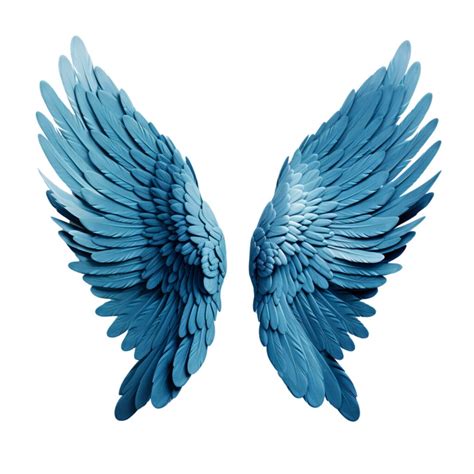 Angel Wings Blue Clipart Heaven Clipart Blue Wings Sublimation