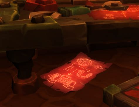 Crumpled Schematic Warcraft Wiki Your Wiki Guide To The World Of
