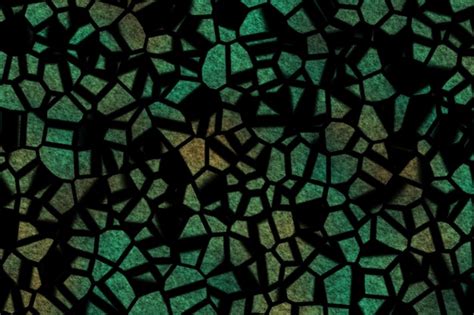 Premium Photo Peacock Mosaics Pattern