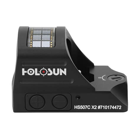Holosun Hs507c X2 Open Reflex Red Dot Sight For Sporting Goods