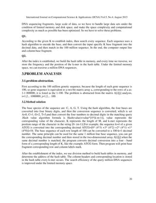 K Mer Index Of Dna Sequence Based On Hash PDF