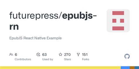 GitHub Futurepress Epubjs Rn EpubJS React Native Example
