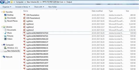 Converting Powerpoint Presentations Pptpptx To Pdf Using Aspnet Core With Office Interop C