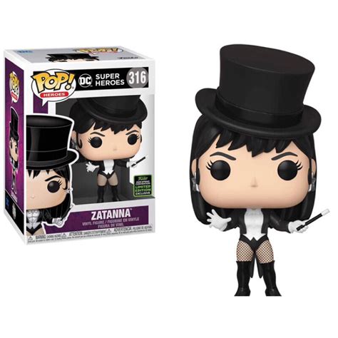 Funko Pop 316 Dc系列 漫畫版 札坦娜 2020eccc 限定版 蝦皮購物