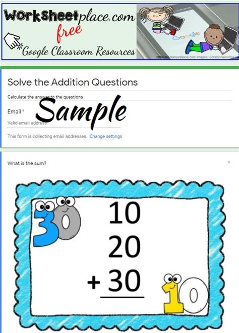 Addition Of Tens 6 Worksheets