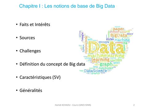 Solution Chapitre Les Notions De Base De Big Data Studypool