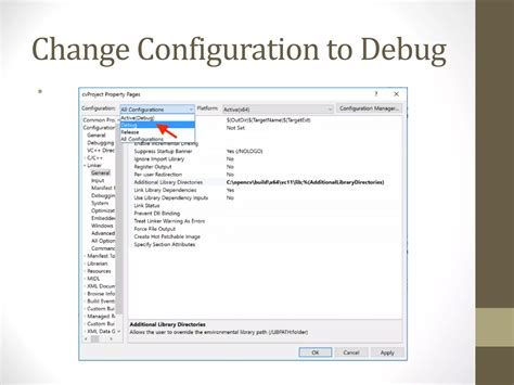Using Open Cv 249 With Vs2012 PPT
