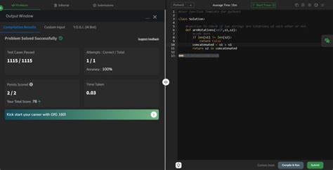 Ankur On Linkedin Gfg160 Geeksforgeeks Stringmanipulation Codingchallenges Dsa