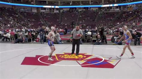 114 Lbs Round Of 16 Landon Bainey West Branch Vs Kevin Bagnell