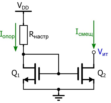 Источник тока на Mosfet транзисторе