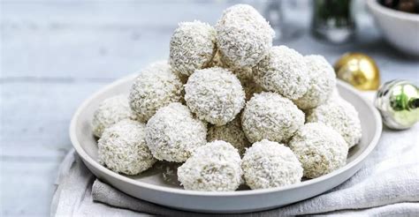 Snöbollar Med Kokos Vit Choklad Och Malibu Elle