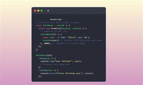 Ayush Nighot On Linkedin Javascript Promises Asynchronous Coding
