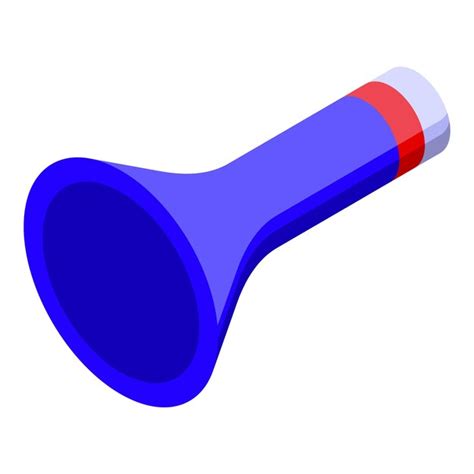 Premium Vector Small Vuvuzela Icon Isometric Vector Soccer Horn Party