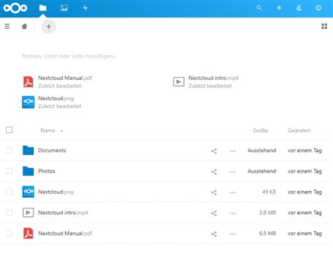 Nextcloud Hub Nextcloud 18 Bringt Interessante Neue Funktionen