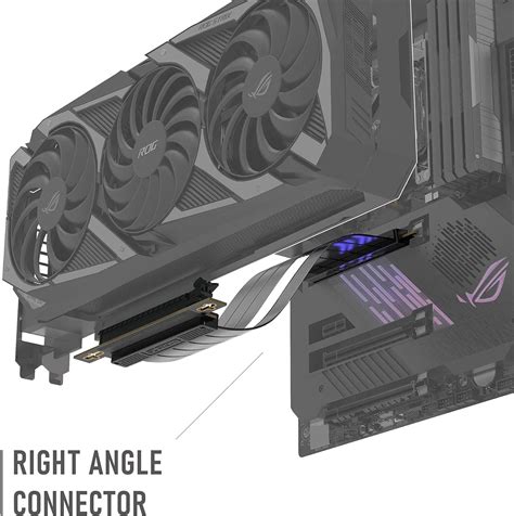 Кабел Ezdiy Fab Riser Cable Right Angle 300mm Pci E X16 4 0 Pcflip