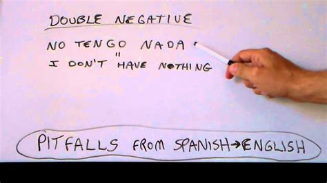 Whats A Double Negative