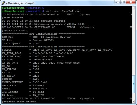 EasyIoT Server Installation