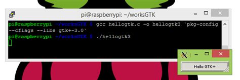 Hello Raspberry Pi Install Gtk 30 On Raspberry Pi