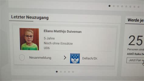 Wir begrüßen wieder einen neuen Jungkicker Eliano SV Dellach Drau