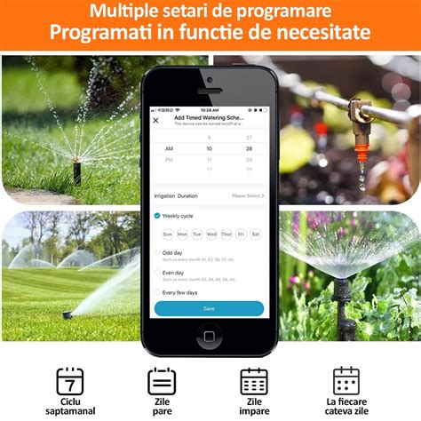 Programator Smart Automat Pentru Irigatii Udare Wifi Nextly Control Prin Aplicatie Automat