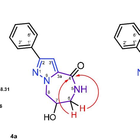 Determination Of Possible Isomeric Structures 4a And 4a′ Relevant 1 H Download Scientific