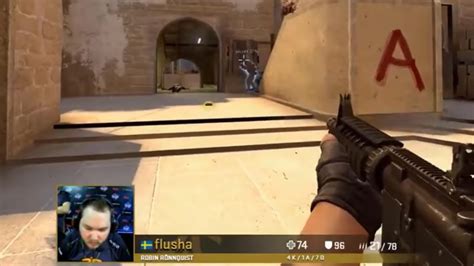 CS GO 10 FLUSHA VAC PLAYS RETIREMENT HIGHLIGHTS YouTube