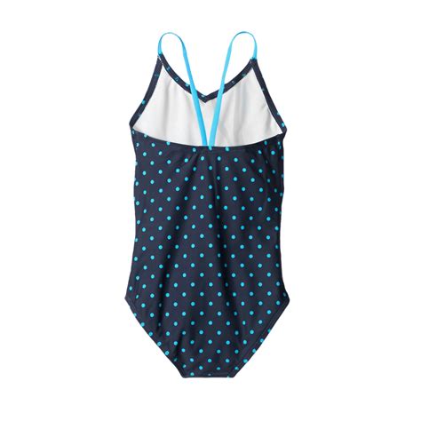 Girls Swimsuit Girls Polka Dot Printed Bikini 1 Piece Push Up Swimsuit