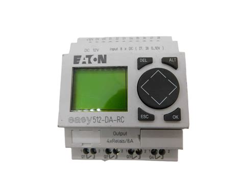 Eaton Easy512 Da Rc Relays Programmable Relay 12vdc W Clock W Display