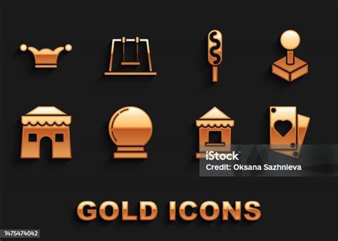 세트 매직 볼 아케이드 기계용 조이스틱 카드 놀이 티켓 박스 오피스 서커스 텐트 옥수수 개 종소리와 스윙 아이콘이 있는 광대