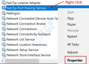 Fix NET TCP Port Sharing Service Failed To Start Error In Windows 10 11