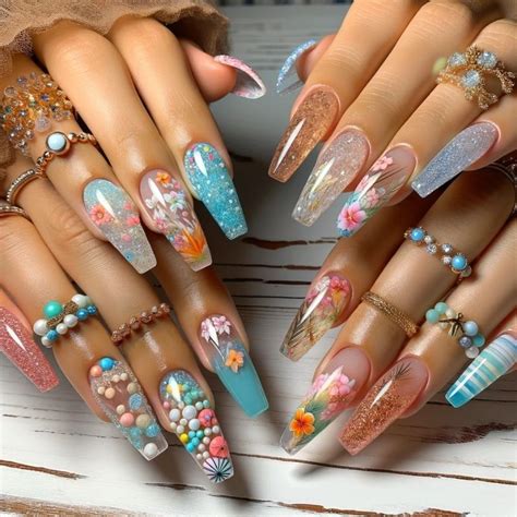 여름 네일 아트 디자인 Summer Nail Art Design 네일아트 네일 여름 네일아트