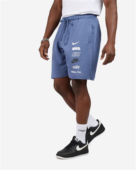 Shop Nike Nsw Club Fleece Plus Shorts Fb8830 491 Blue Snipes Usa