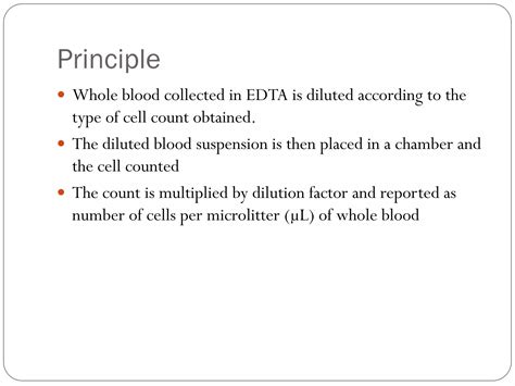 60503 Wbc Manual Count Using Hemocytometer Pdf