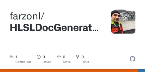 Hlsldocgeneratorwin32docgenpy At Master · Farzonlhlsldocgenerator · Github