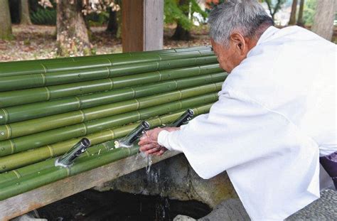 手水舎自動水栓に改修も 県内の神社初詣コロナ感染防止策中日新聞Web